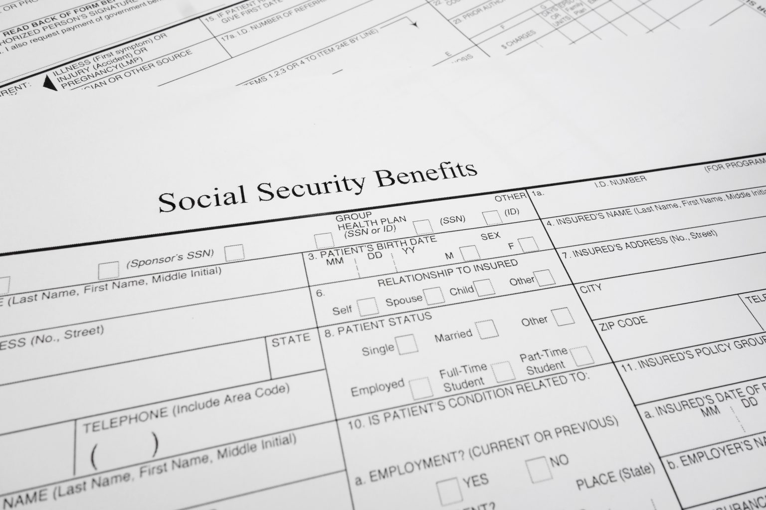 Social Security benefits - USA Medicare Plan